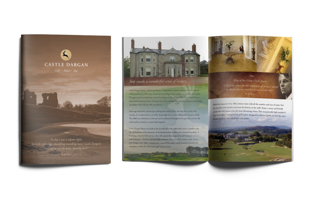 Castle Dargan, Hotel & Spa Brochure Design & Print - Printfix